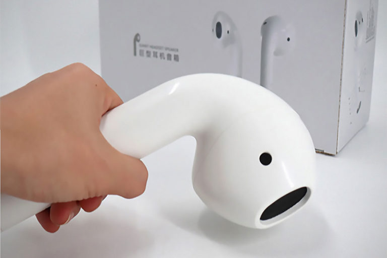 Oversized AirPods Bluetooth Speakers Will Be Great For The Ears Of Jack ...