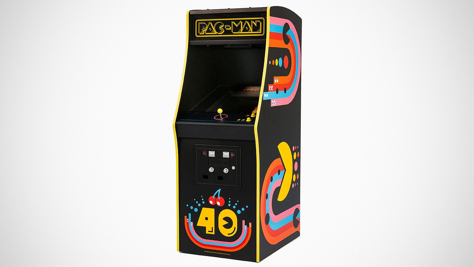 This Pac-Man 40th Anniversary Quarter-scale Arcade Runs On The Original ...