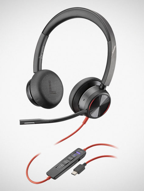 With Poly Blackwire 8225 USB Headset, Your Receiving End Won’t Hear ...