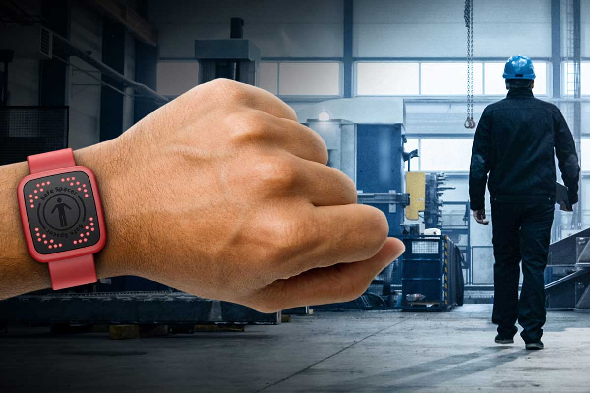 Safe Spacer Is A Wearable Social Distancing Monitor/Alarm For ...