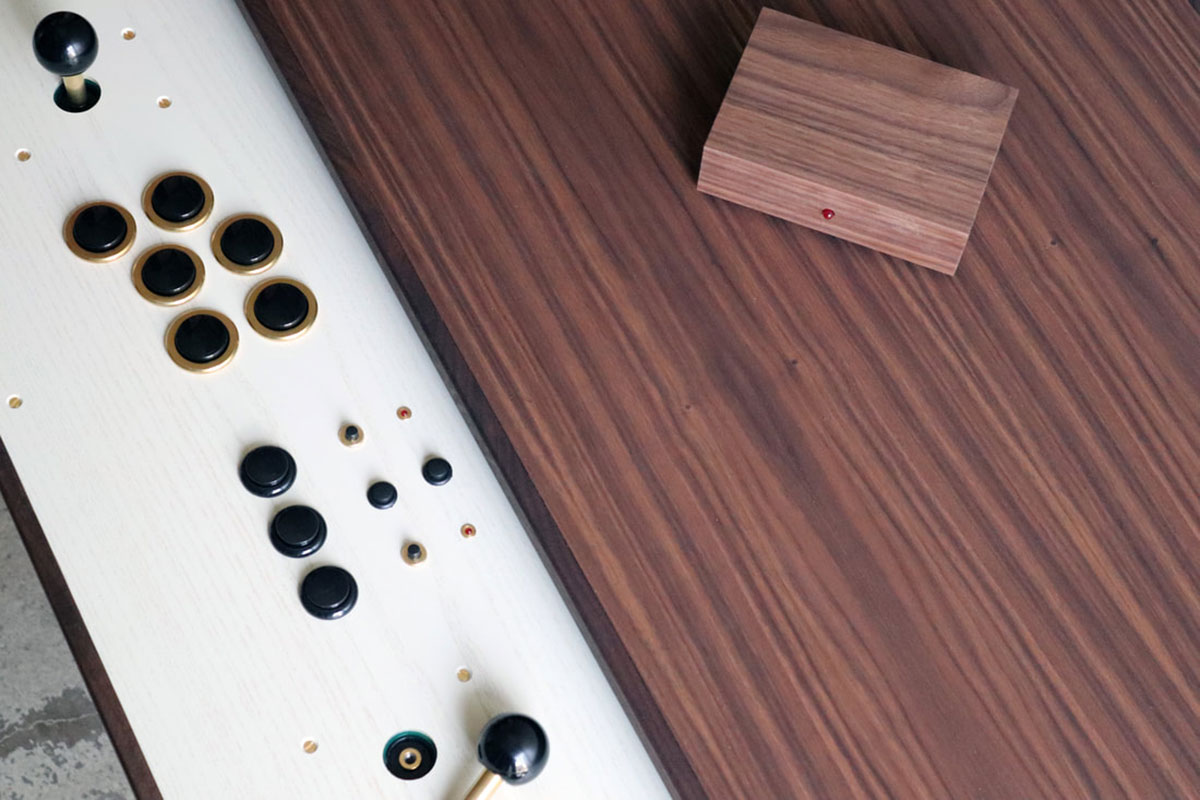 This Coffee Table With Arcade Joystick Pulls Is Also A Giant Arcade ...