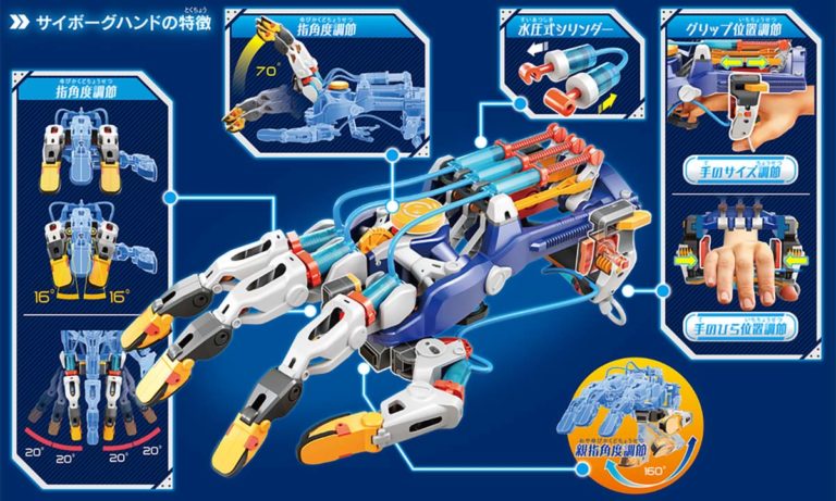 Elekit Cyborg Hand Lets You And Your Kids Build A Functional Cyborg Hand