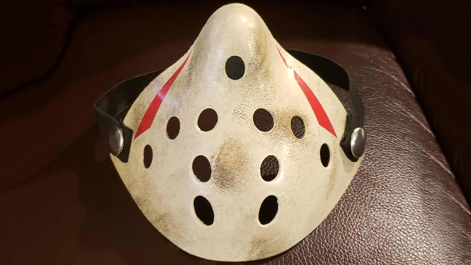 Jason Voorhees Half Hockey Protective Face Mask: Do We Need To Say More?