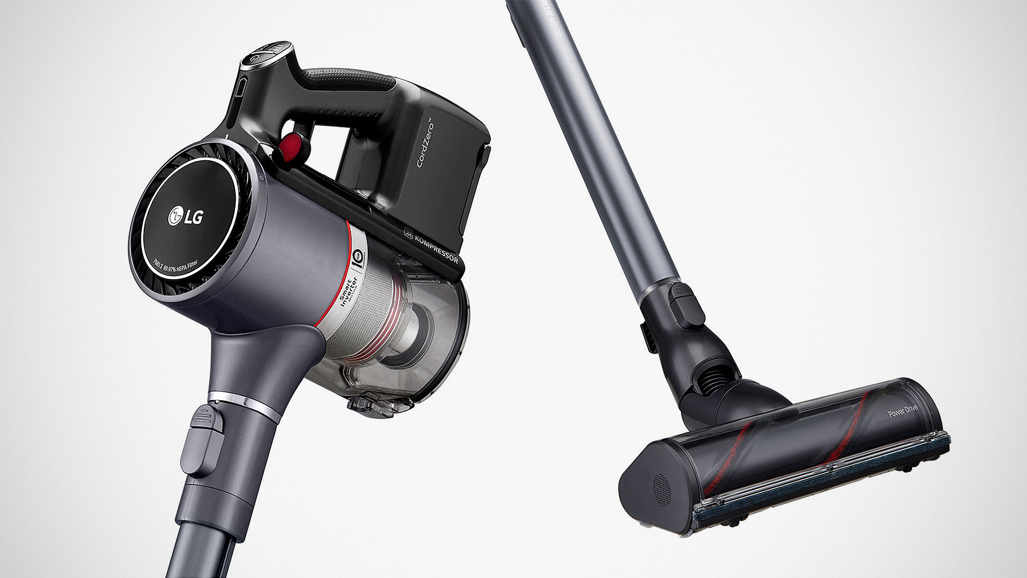 LG CordZero A9 Kompressor Condenses Debris, So The Dustbin Can Contain ...
