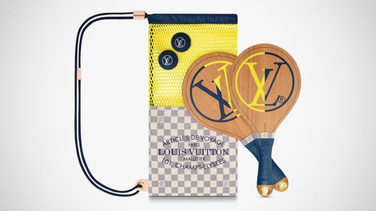 Beach Bat Goes All-out Luxe With Louis Vuitton’s US$3,550 Beach Bat Set