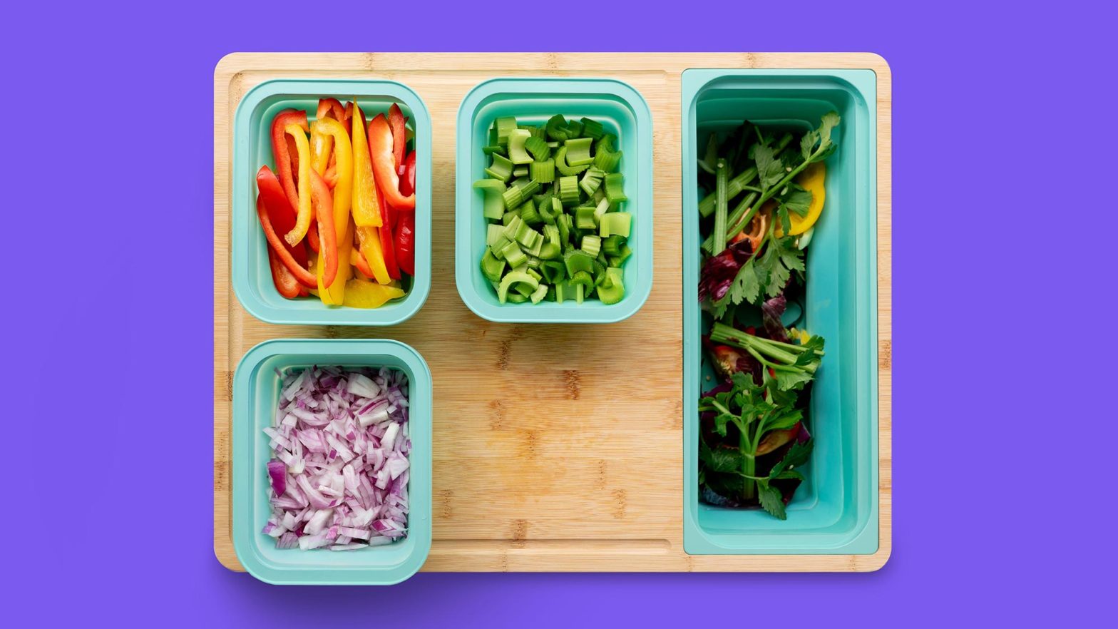 Chop And Bin It: TidyBoard Is The ‘Desk Tidy’ Of Kitchen Cutting Board