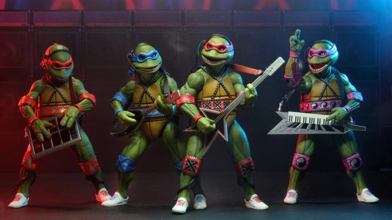 Teenage Mutant Ninja Turtles As Musicians Immortalized As Action Figures