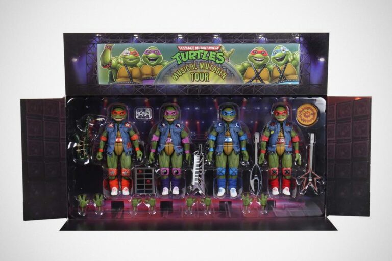 Teenage Mutant Ninja Turtles As Musicians Immortalized As Action Figures