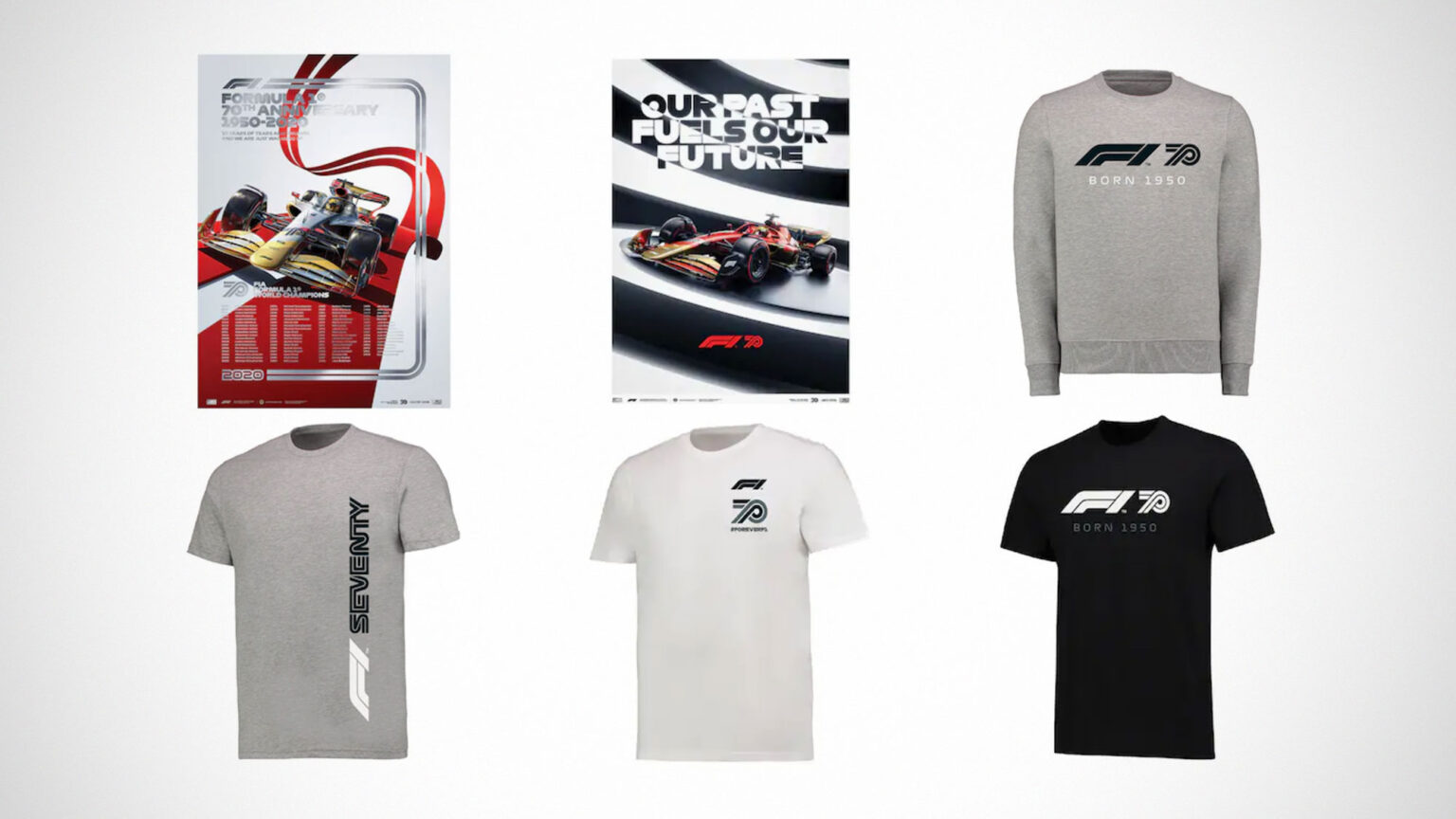 Formula 1 Celebrates 70 Years Of Formula 1 With A Bunch Of F1 ...