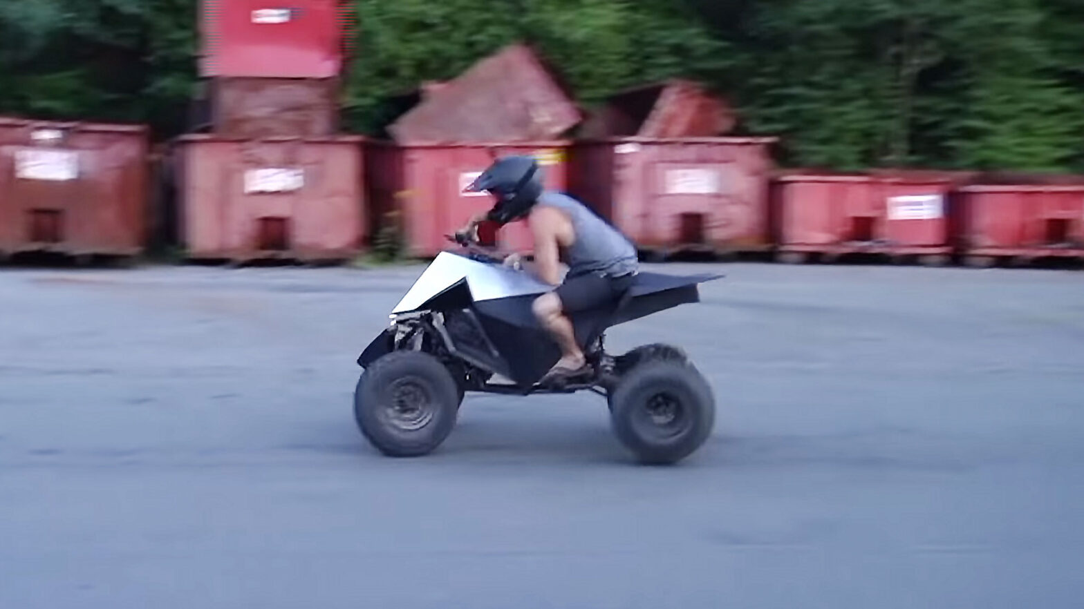 Someone Built An Actual, Electric Tesla Cyberquad That Makes 0-60 In 4 ...