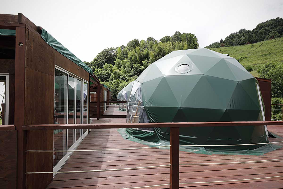 Japan Saw The Opening Of The Country’s Largest Glamping Ground