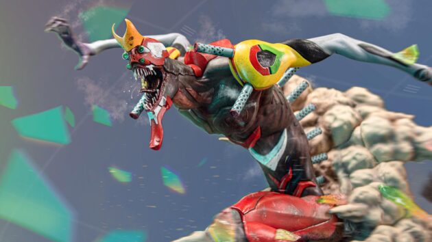 Evangelion Unit 02 Beast Mode Accurately Represented In This Stunning ...