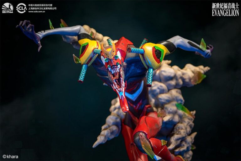 Evangelion Unit 02 Beast Mode Accurately Represented In This Stunning ...