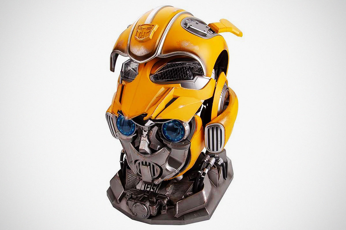 This Officially Licensed Wearable Bumblebee Helmet Is Also A Functional ...