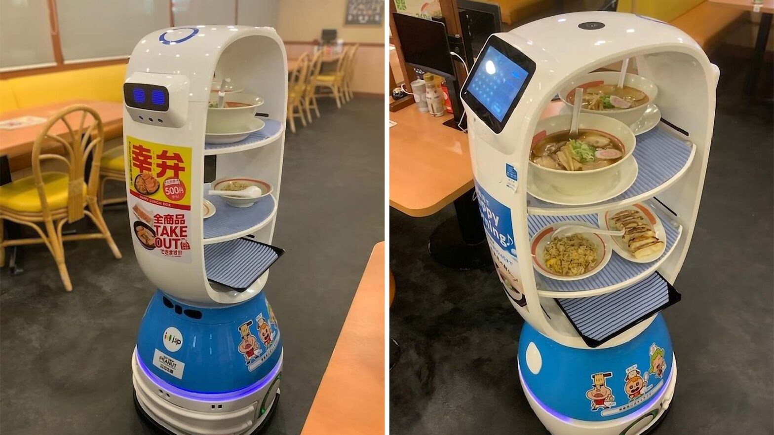 Japan’s Ramen Chain, Kourakuen, Deploys Non-Contact Robot Food Server