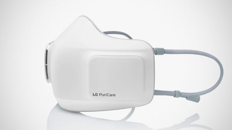 LG PuriCare Wearable Air Purifier Is A High-Tech Face Mask Equipped ...