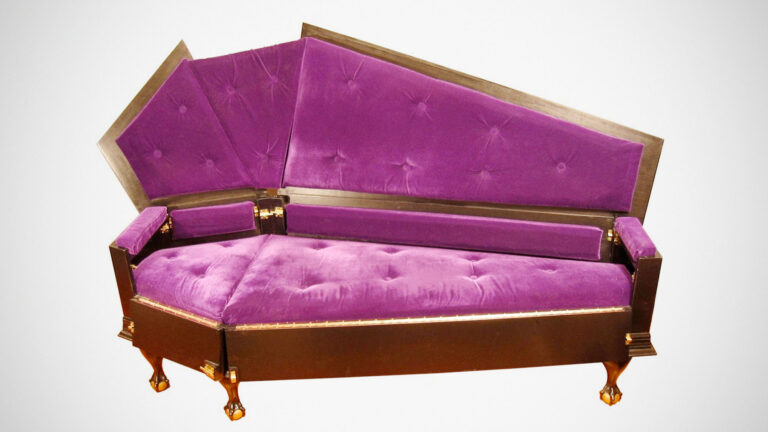 VonErickson’s Original Coffin Couch: Perfect Shock Furniture For Fans ...