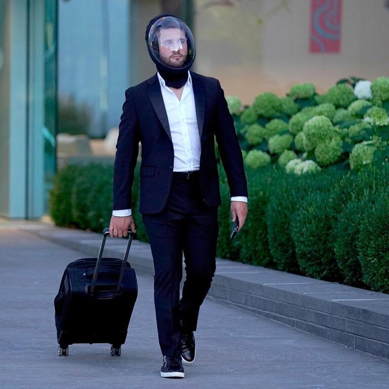 Not A Joke: This Helmet With HEPA Filters Is A Real Product Money Can Buy