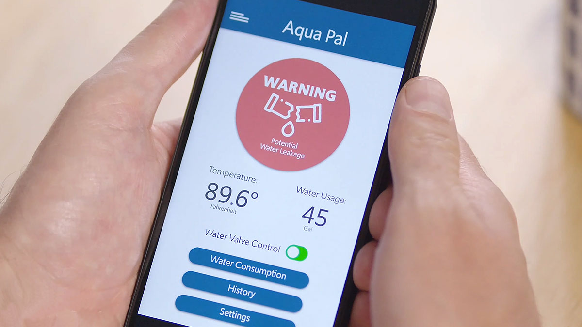 This Device Detects Water Leaks And Burst Pipes, Auto Shut-off The ...