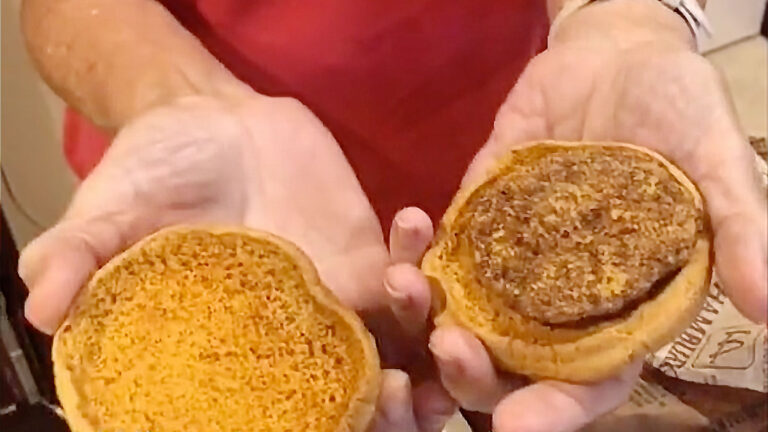 This McDonald’s Hamburger Was Kept For 24 Years And Shows No Sign Of ...