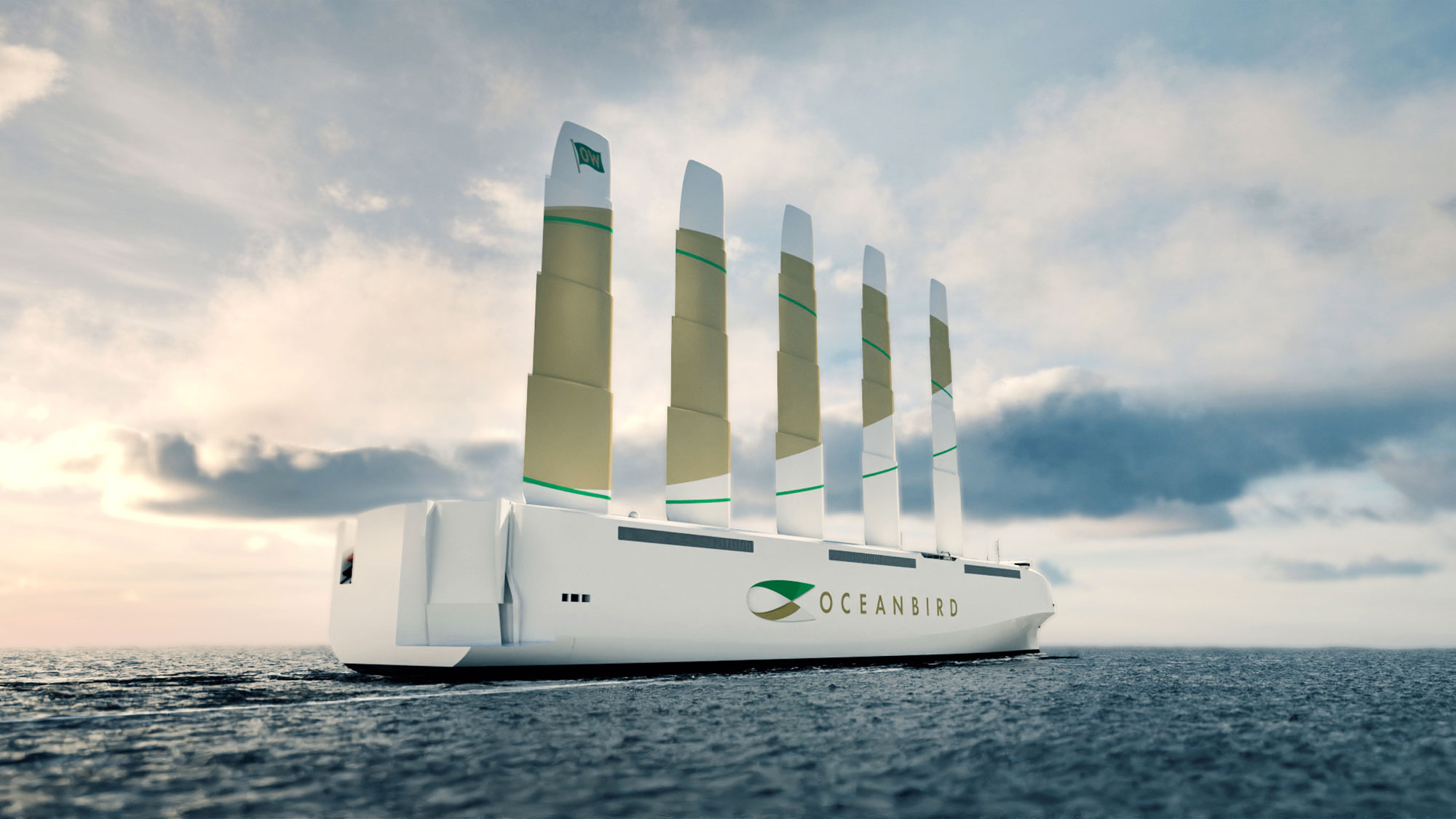 This Futuristic Cargo Vessel Is Powered By Telescopic Steel And ...