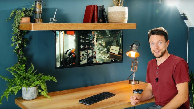 Believe It Or Not, This Desk And Shelf Combo Is Actually A PC, Complete ...