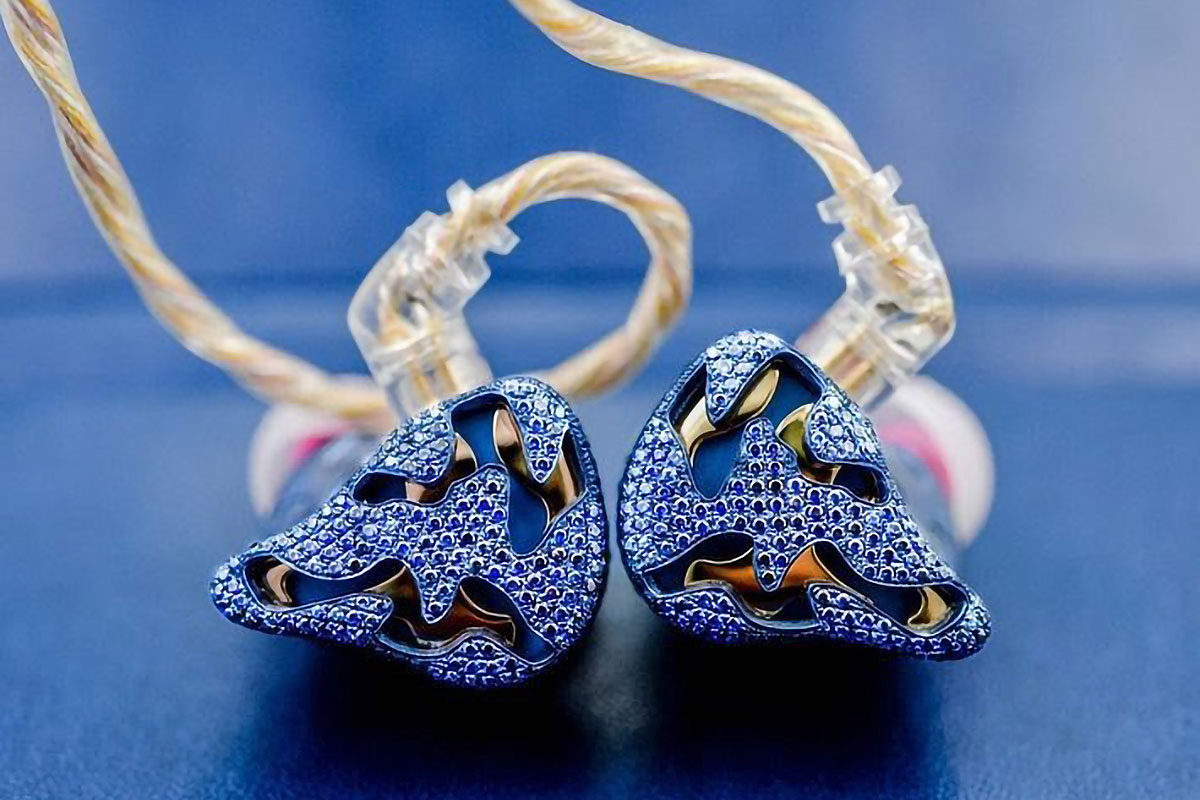 QDC Blue Dragon Is A Luxury Jewelry In-Ear Earphones That Commands A ...