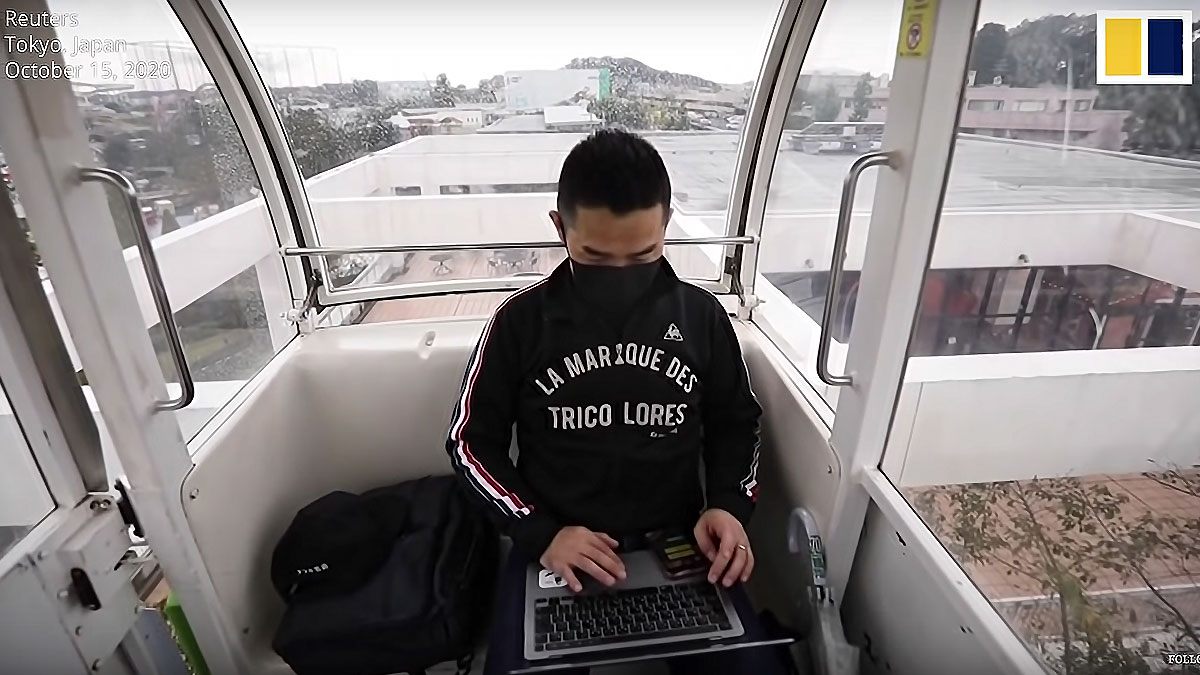 In Japan, You Can Choose To Work On A Ferris Wheel Instead Of Remote ...