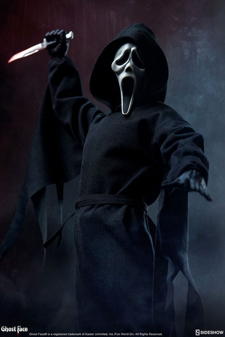 Scream’s Ghost Face Sixth Scale Figure Is Ready To Stalk Your Shelves