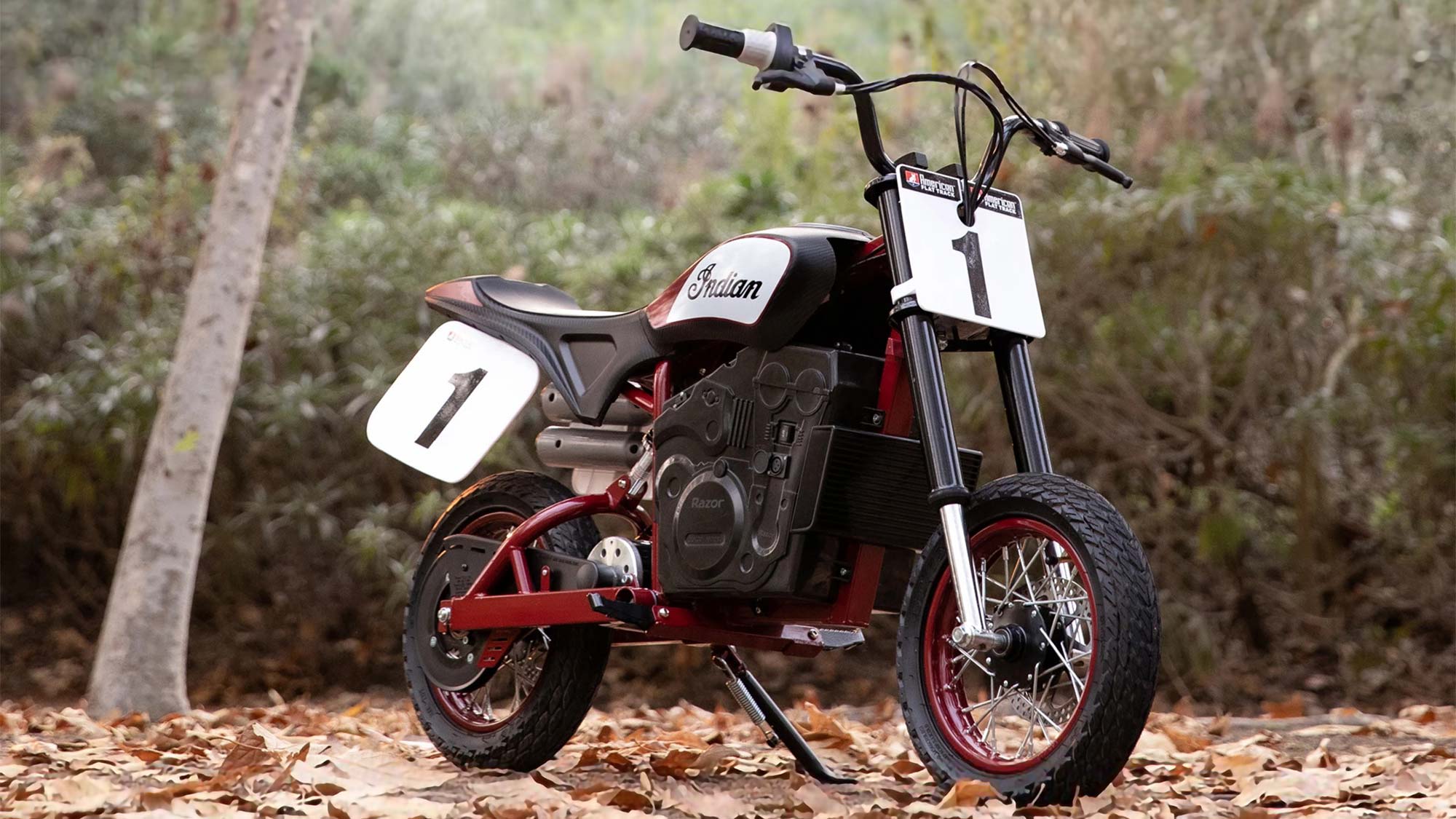 Indian Motorcycle Is Selling An Electric “FTR” For Kids 8 Years And Up