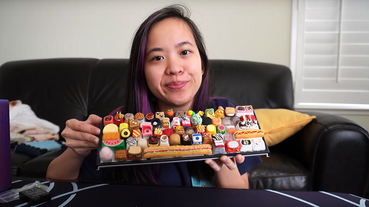 Artist Replaced All The Keys On A Keyboard With Custom Food Keycaps