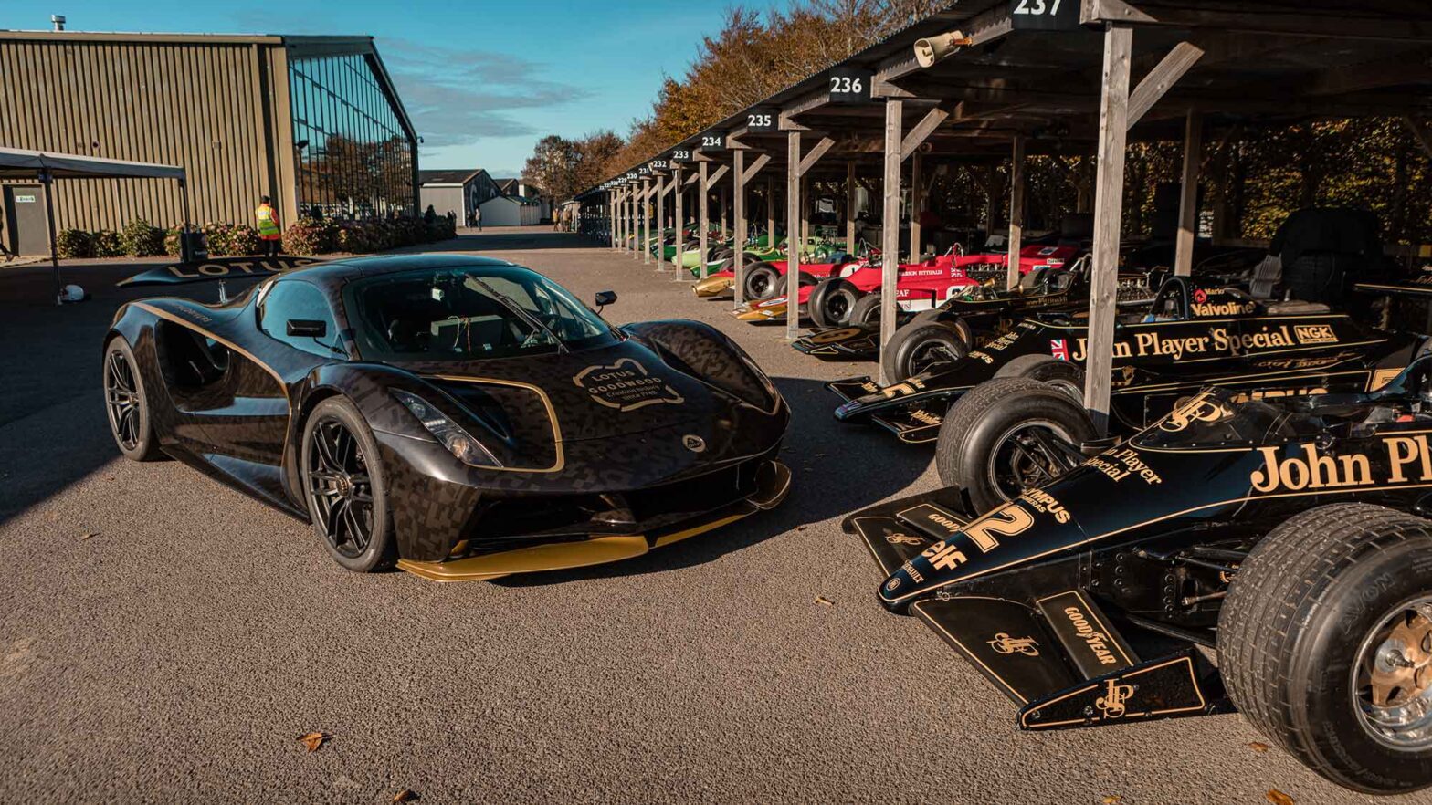 Lotus Showed Off Three Pre-production Examples Of Lotus Evija