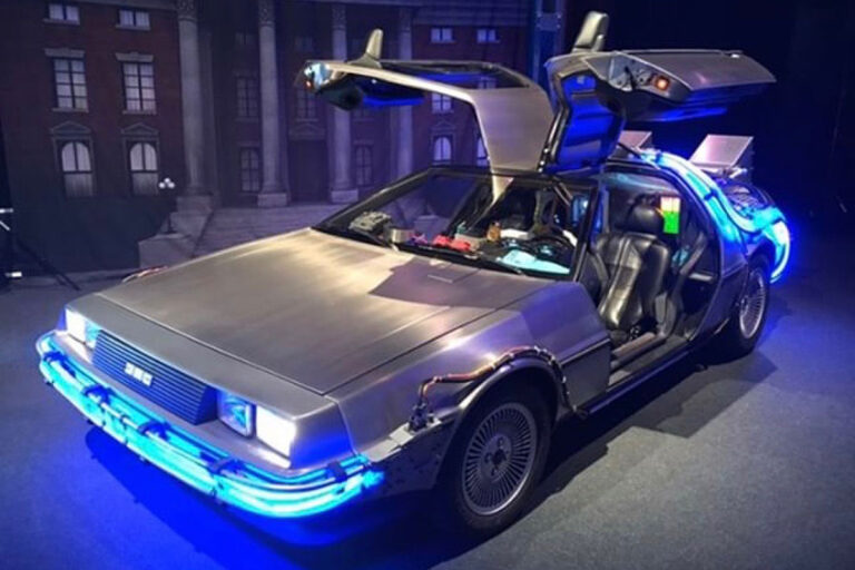 You Can Rent A DeLorean Time Machine, Ticket For Time Traveling Not ...