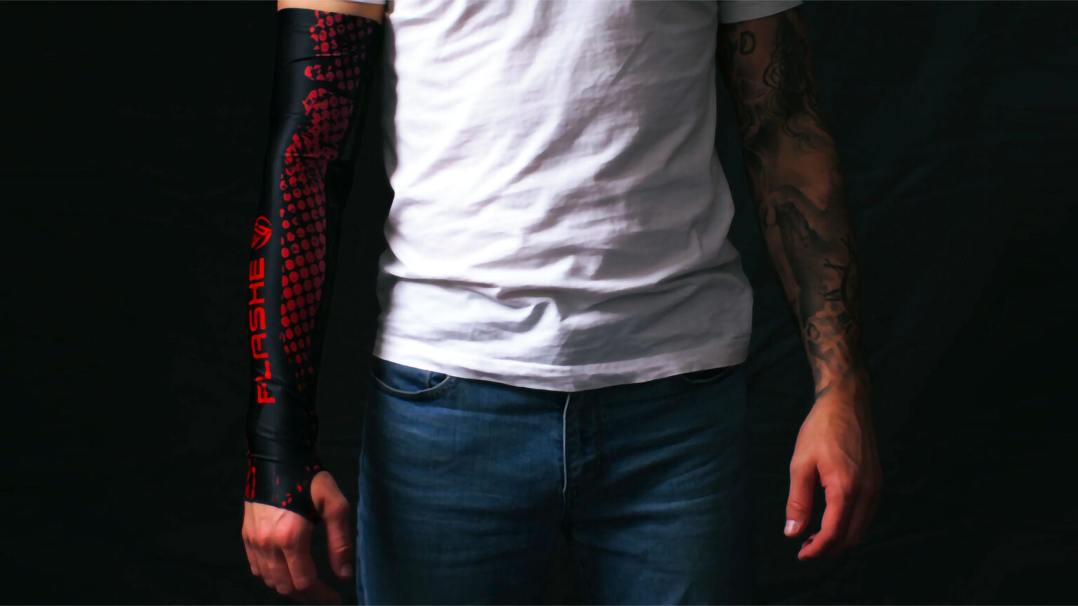 Flashe Xsleeve: Performance Compression Sleeve For Esports Athletes