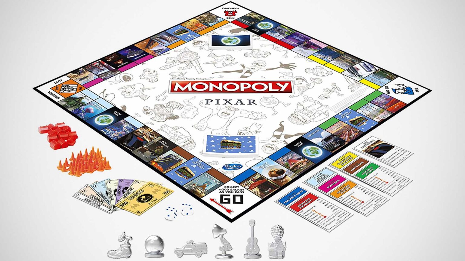Pixar’s Popular Animated Films Come Together In This New Monopoly Board ...