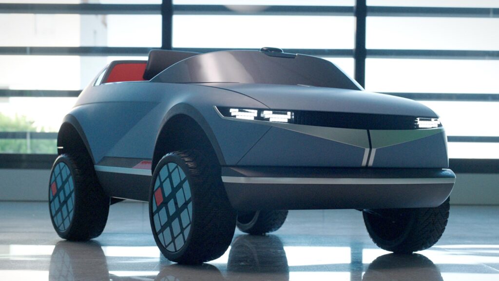 The Smallest Hyundai EV Yet Is A 45 Concept Mini EV For Kids With ...