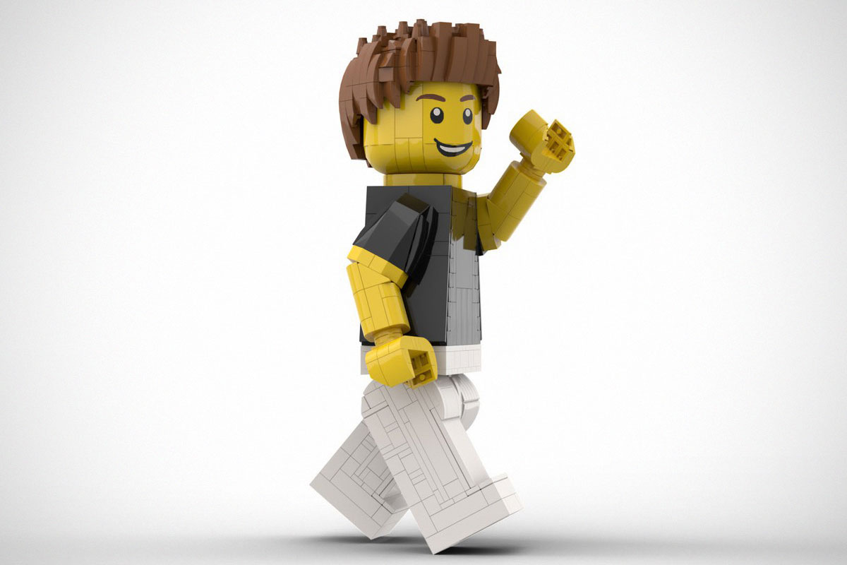 Come On, Admit It. You Want This Brick Built Giant Minifig, Don’t You?