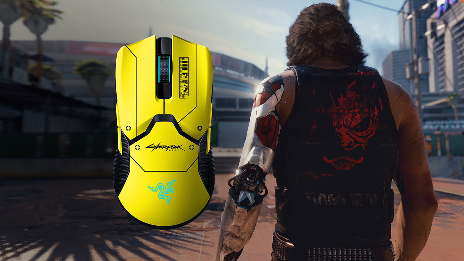 Razer Gave The Viper Ultimate Gaming Mouse The Cyberpunk 2077 Treatment