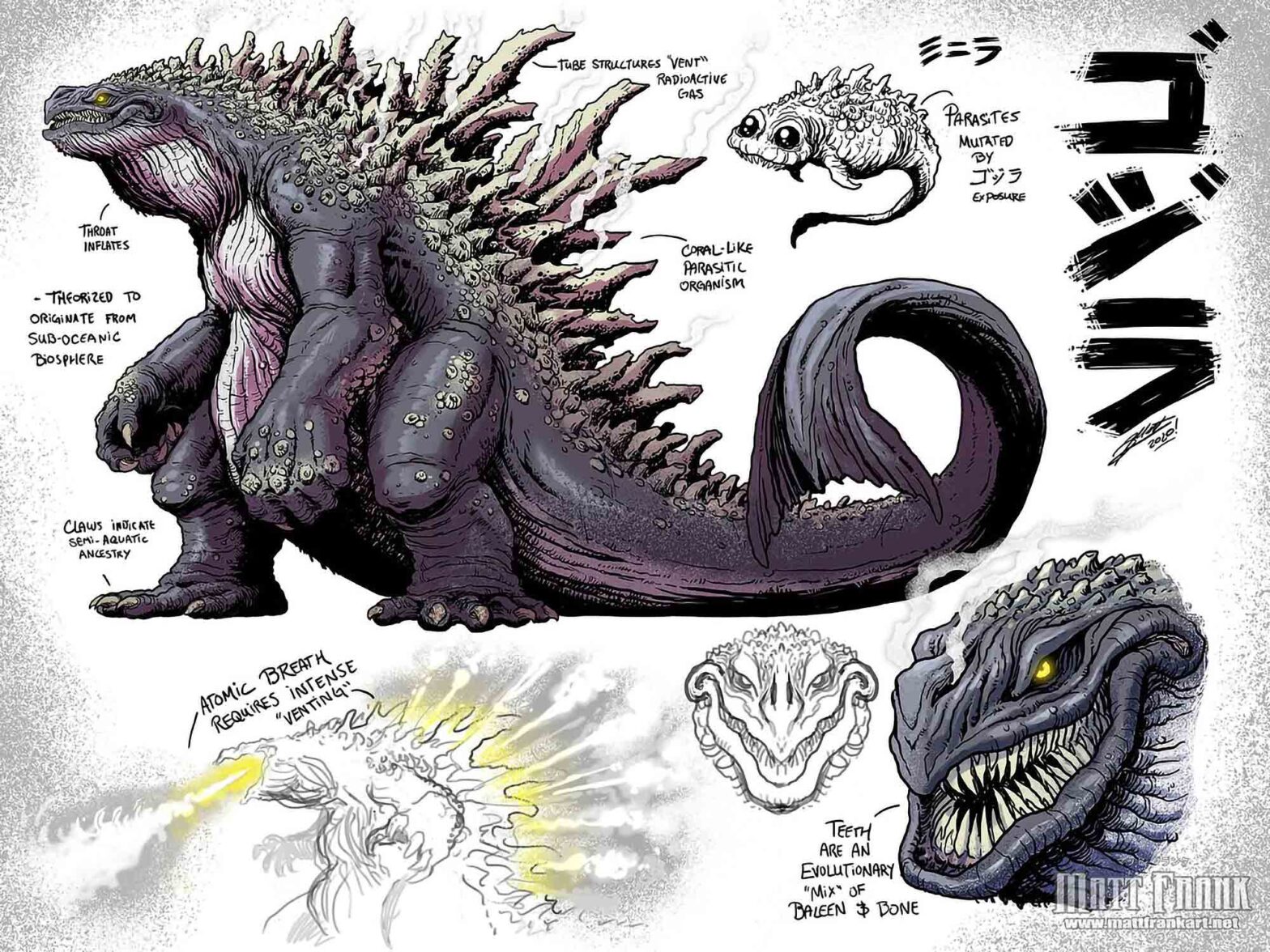 Two Artists Redesigned Godzilla And They Look Absolutely Dope