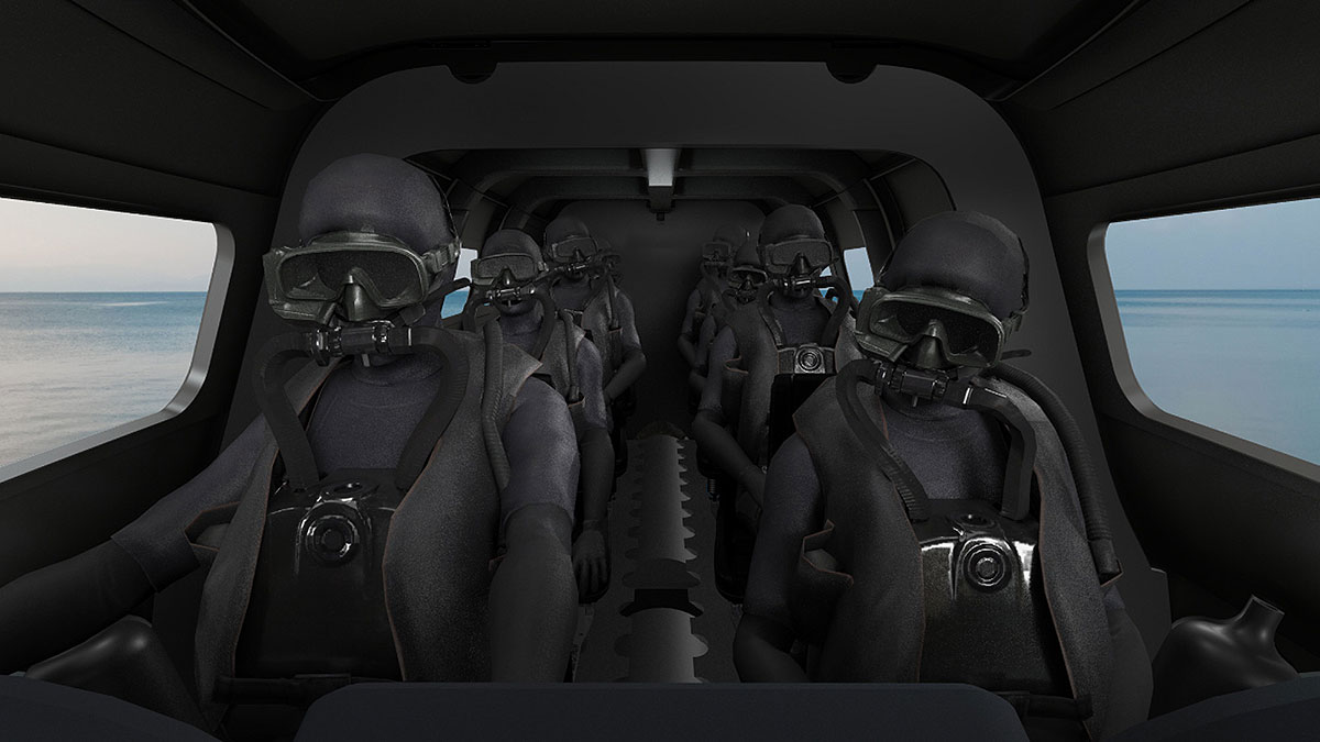 VICTA Class Diver Delivery Unit Is A Speedboat And A Stealthy Submarine