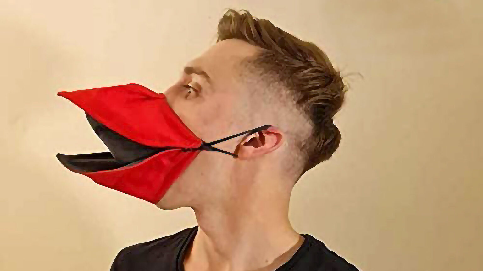 Intriguing And Fun “Talking” Bird Mask Has Moving Beak That Moves When ...