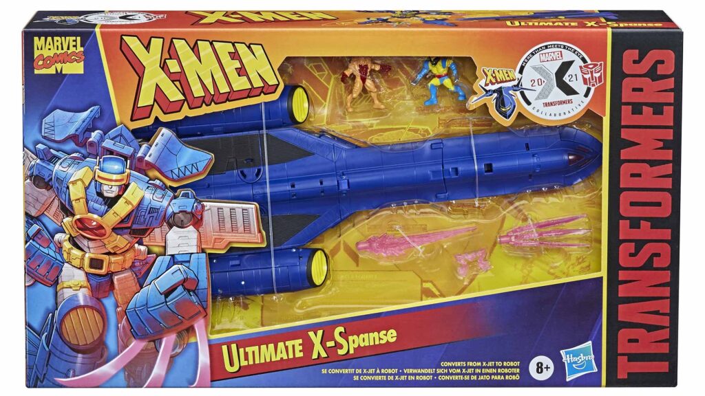 Transformers Marvel Comics X-Men Mash-up Ultimate X-Spanse Action Figure
