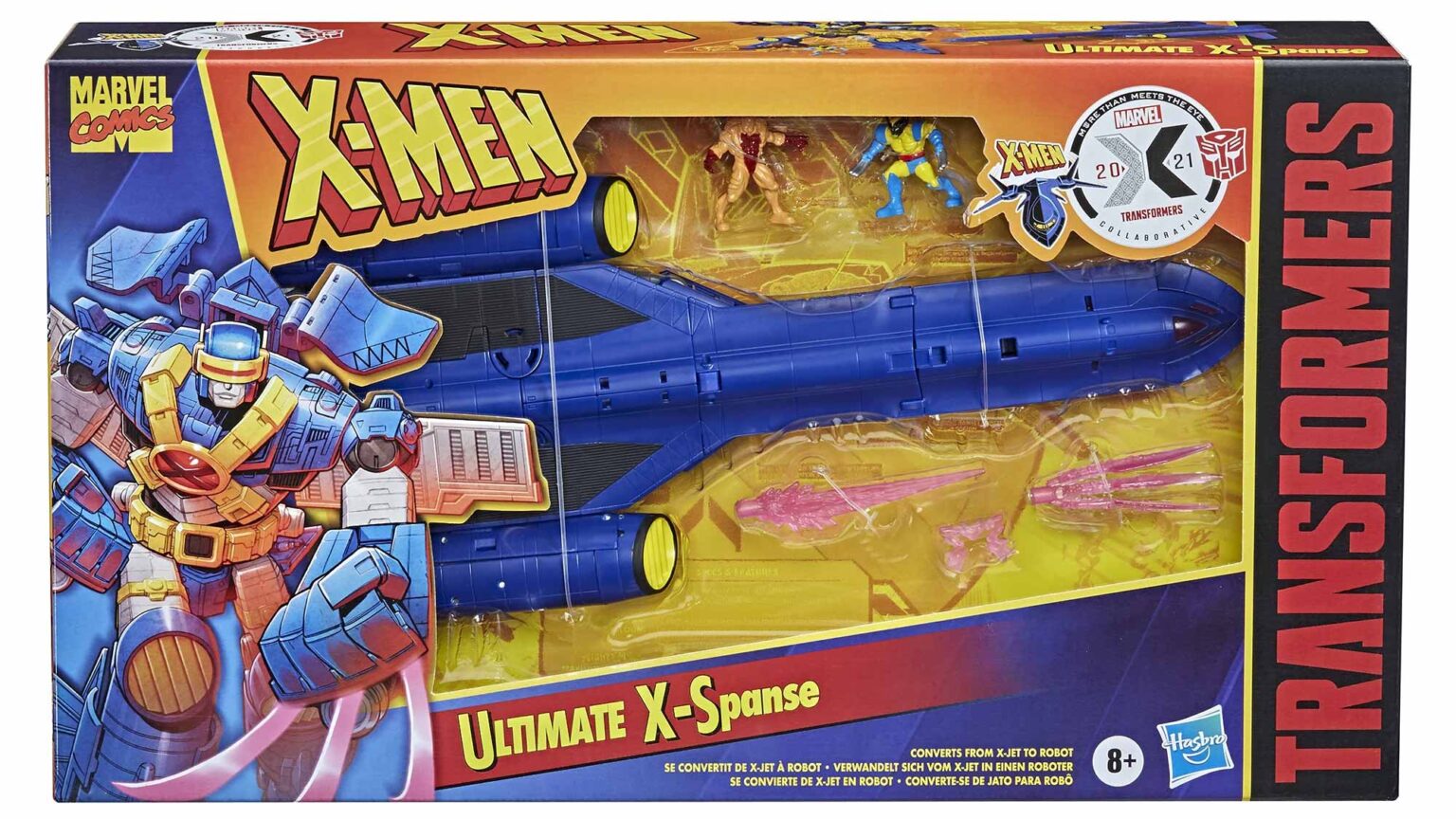 Transformers Marvel Comics X-Men Mash-up Ultimate X-Spanse Action Figure