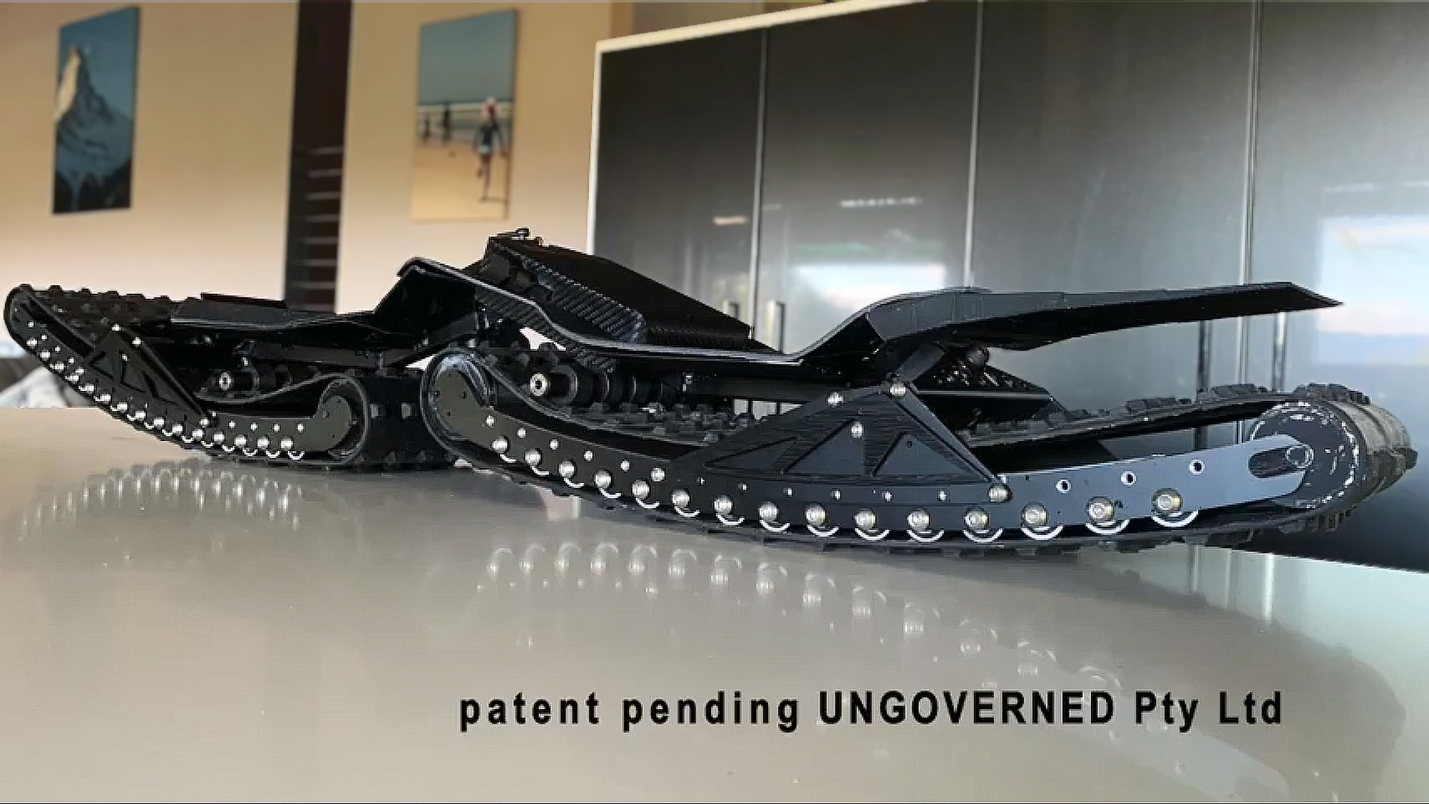 Ungoverned Presents Its Tracked Version Of Its Multi Wheels Electric ...