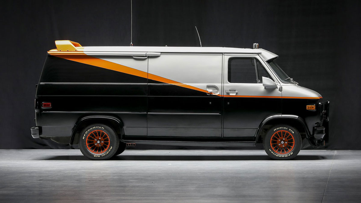 1 Of The 6 Officially Licensed A-Team Van Used For TV Promo Will Go On ...