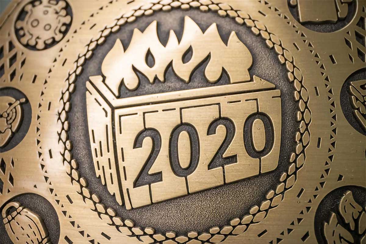 The Year 2020 Perfectly Summed Up With This Commemorative Coin
