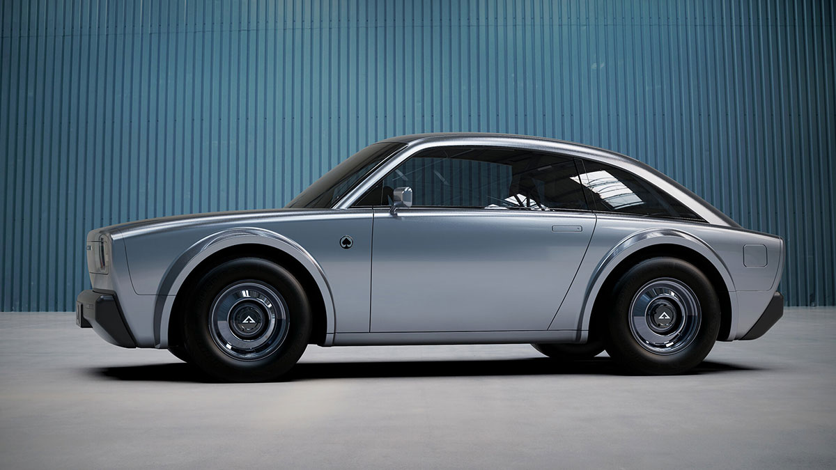 Alpha Ace Electric Vehicle Look Like A Cross Between 70s Celica And ...