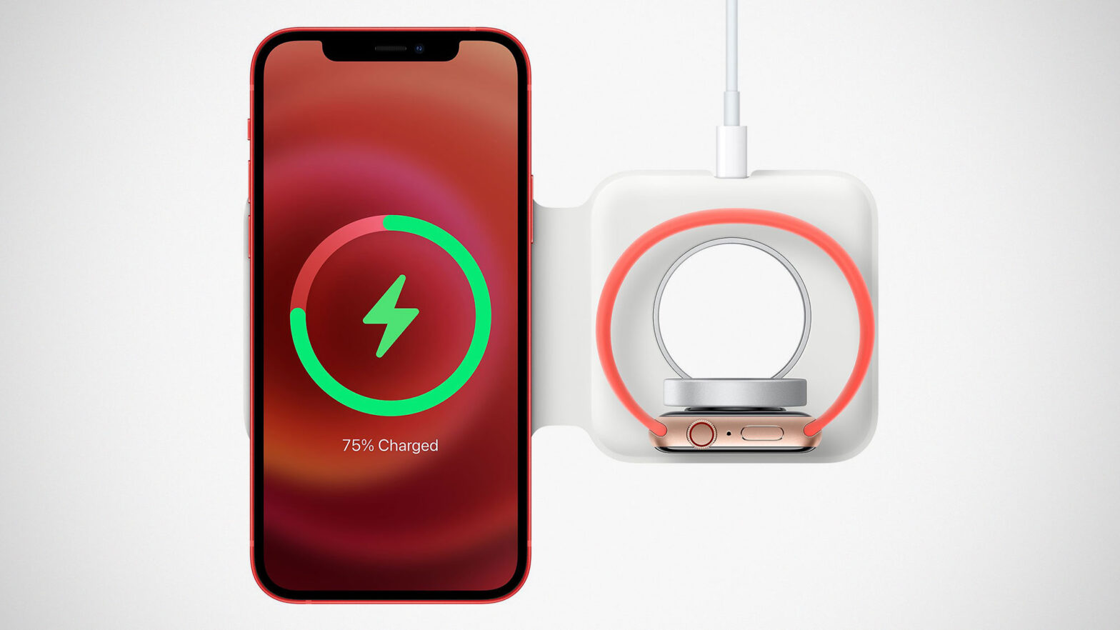 Apple MagSafe Duo Charger Charges An iPhone And An Apple Watch, Folds ...