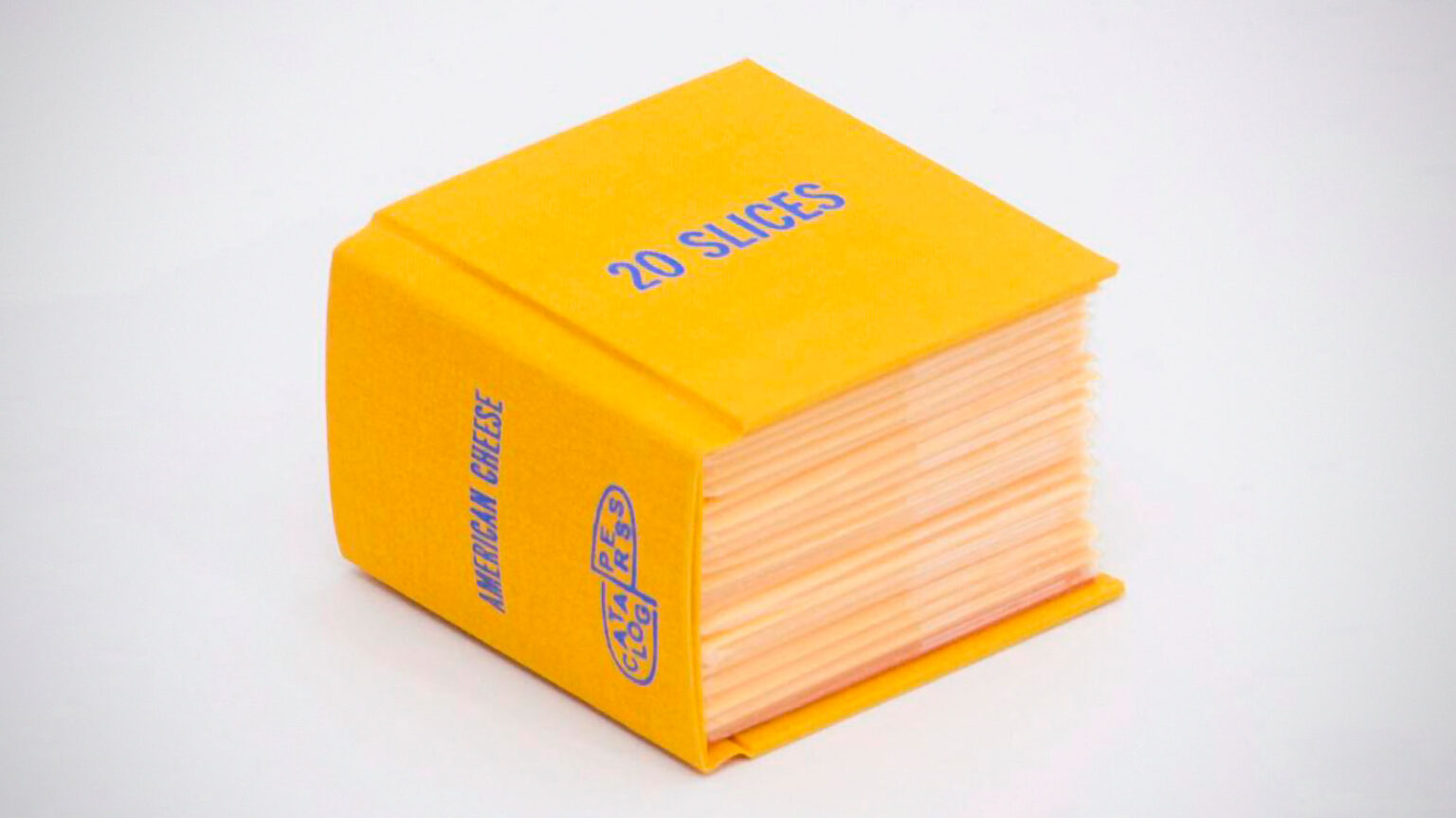 This Book Of Cheese Is Literally Made Out Of Slices Of Cheese