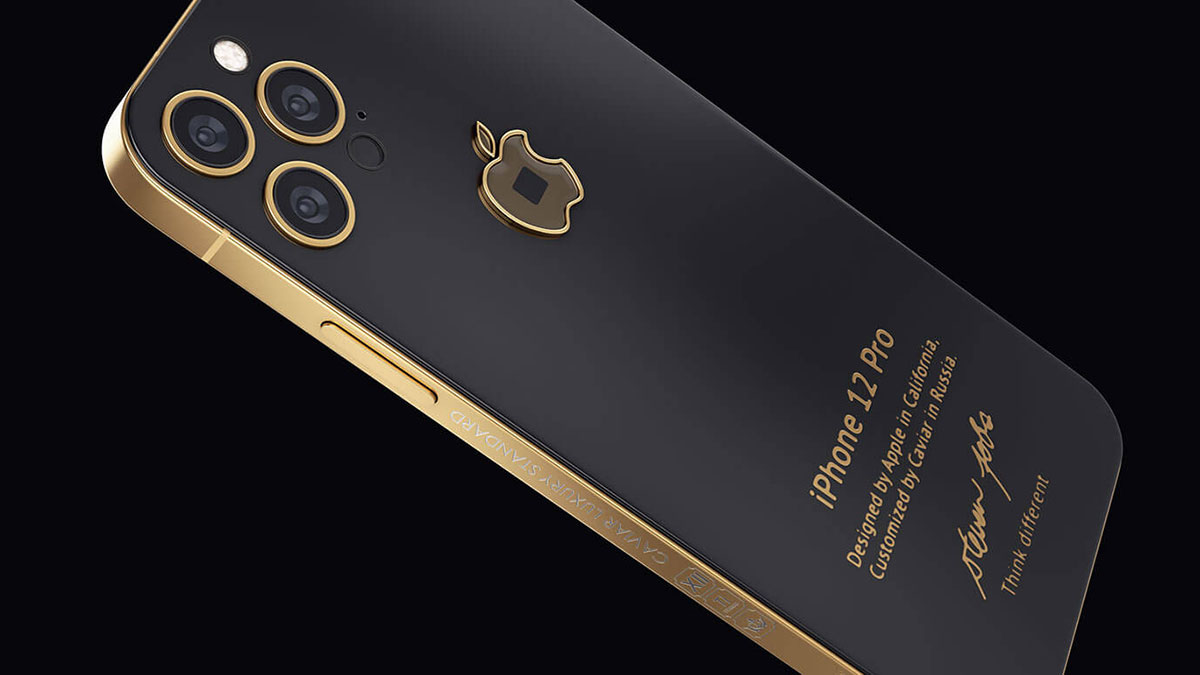 Caviar Turned iPhone 12 Into iPhone 4, Embedded It With A Piece Of ...